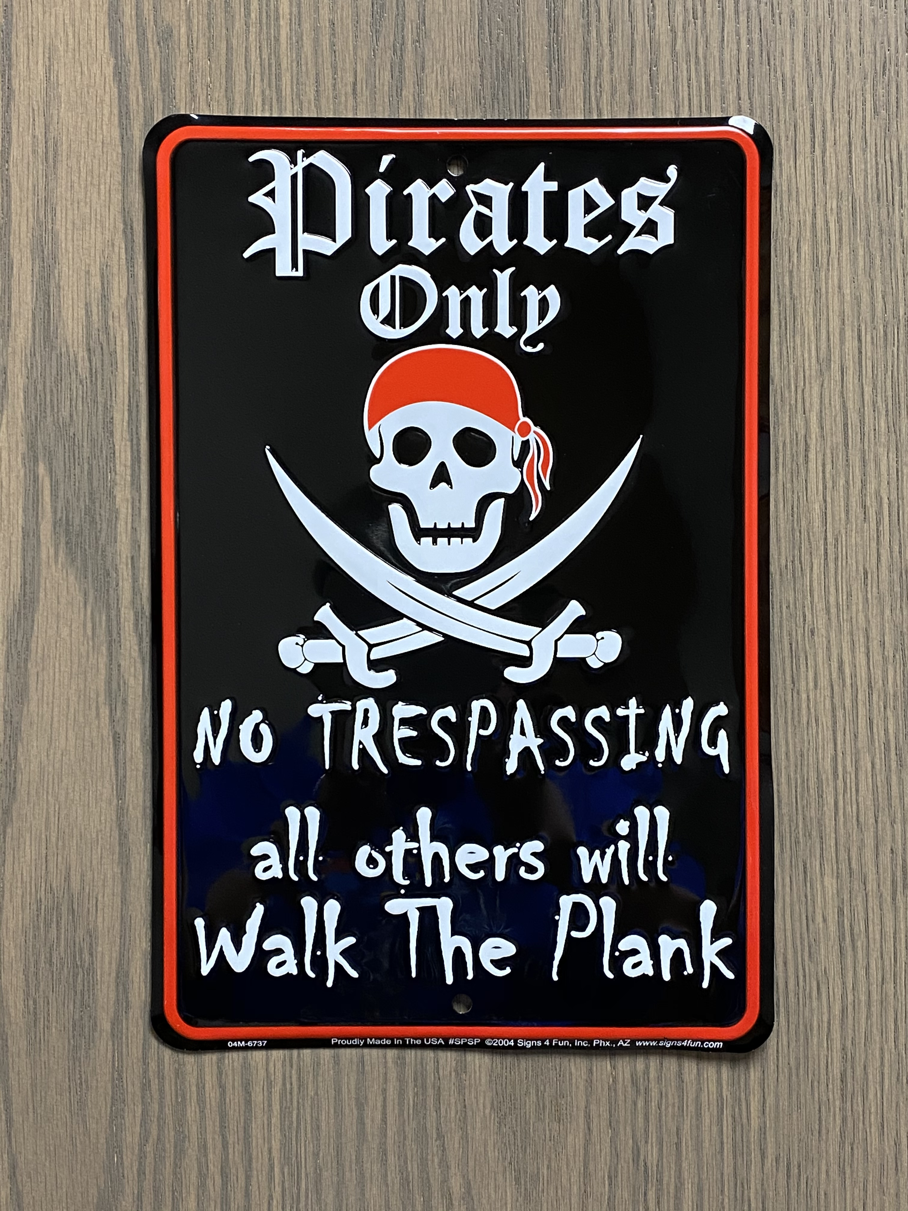 A to Z Pediatrics, LLC Pirate sign
